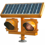 Solar LED Elevated Runway Guard Light (ERGL) - Flight Light Inc.
